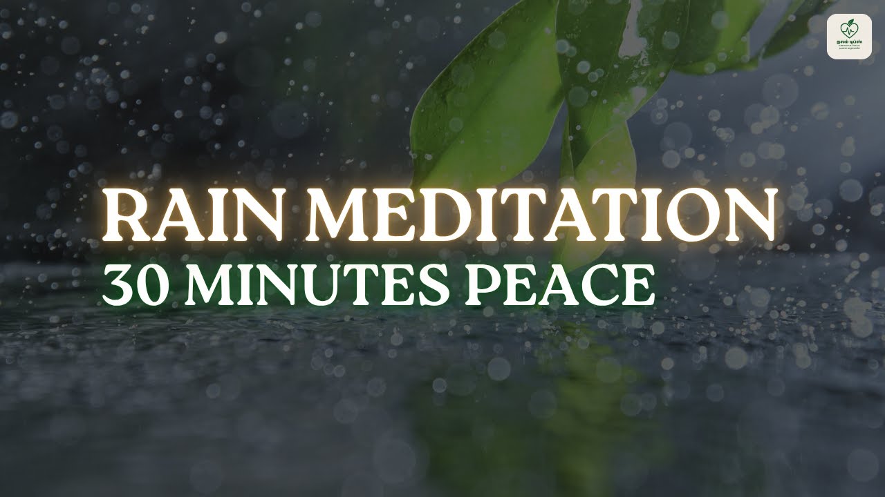 Rain Music for Meditation, Yoga & Mudra | 30 Minutes Natural Relaxation ...