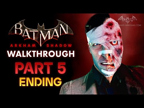 Batman: Arkham Shadow - Chapter 5: Ending [VR Walkthrough - 4K 60fps]