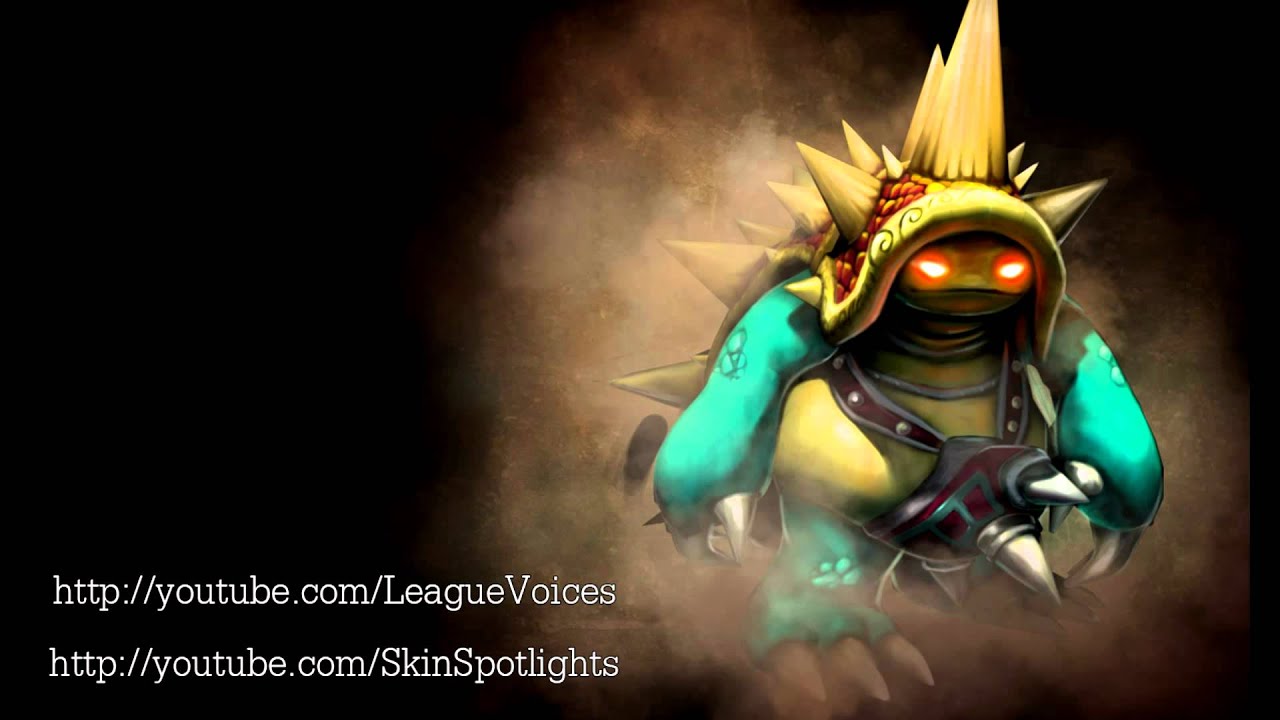 Rammus Voice - English - League of Legends - YouTube