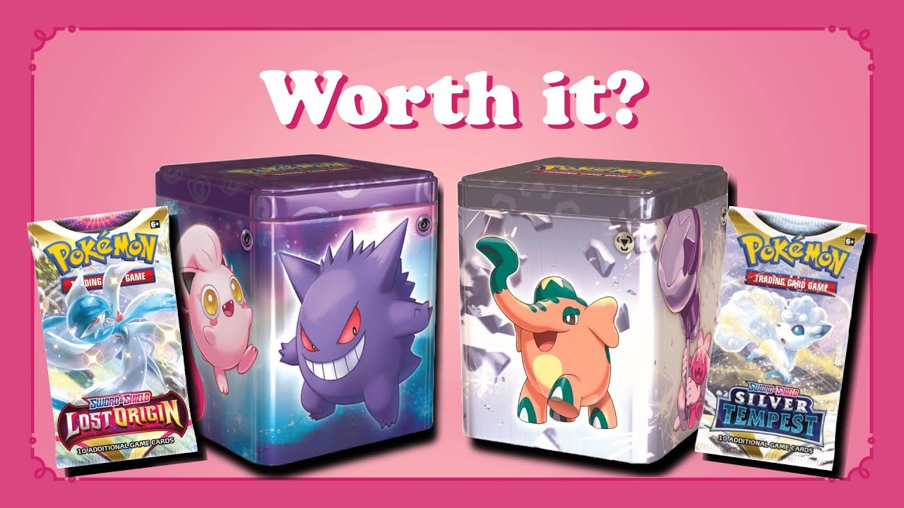 I Opened two Stacking Tins for Sword and Shield Area Packs - YouTube