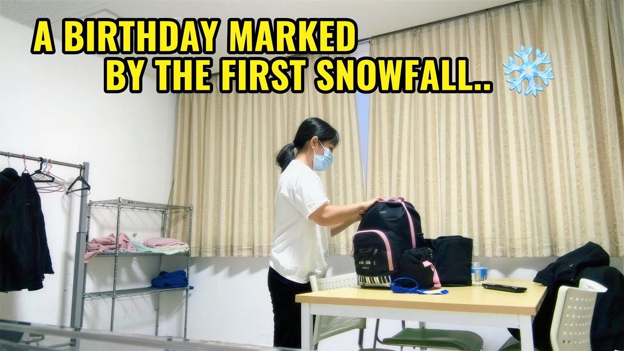 Unexpected Snowfall on Birthday Celebration | Moms Preparing Food in ...