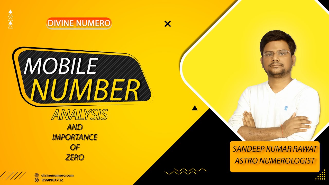 Concept Of Zeroes in Mobile Numerology | Sandeep Kumar Rawat | Divine Numero - YouTube