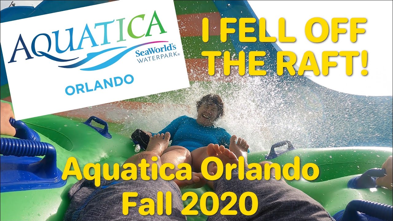 Aquatica Orlando - Fall 2020 - Rides, Pools, and Falling Off A Raft ...