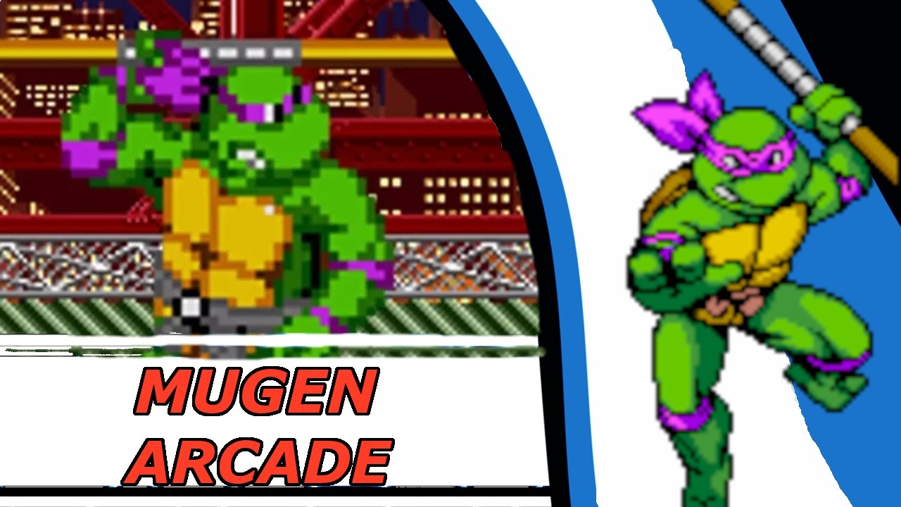 MUGEN Arcade Mode with Donatello - YouTube