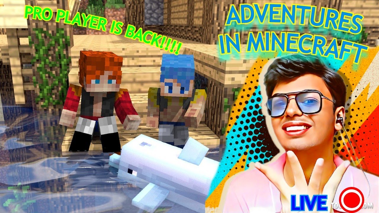 MINECRAFT KA ULTRA PRO PLAYER !!! MINECRAFT LIVESTREAM | LIVE MEME ...