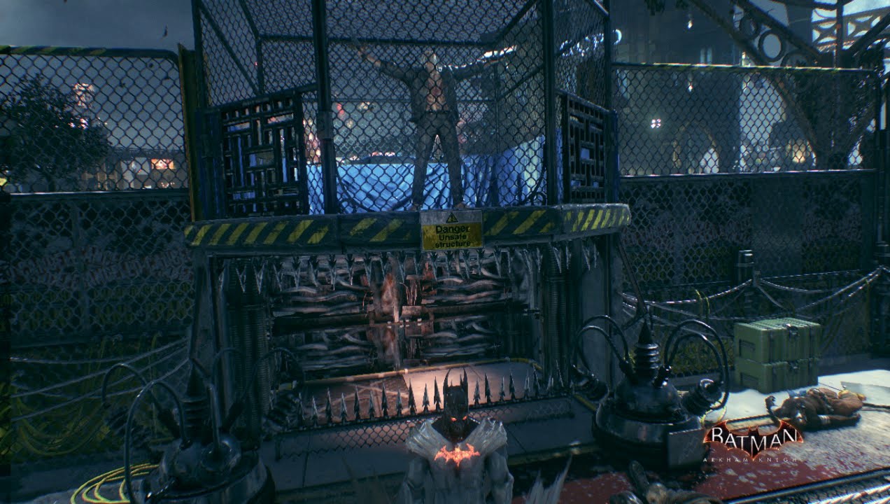 Batman: Arkham Knight - Demon Batman vs. Deacon Blackfire - YouTube