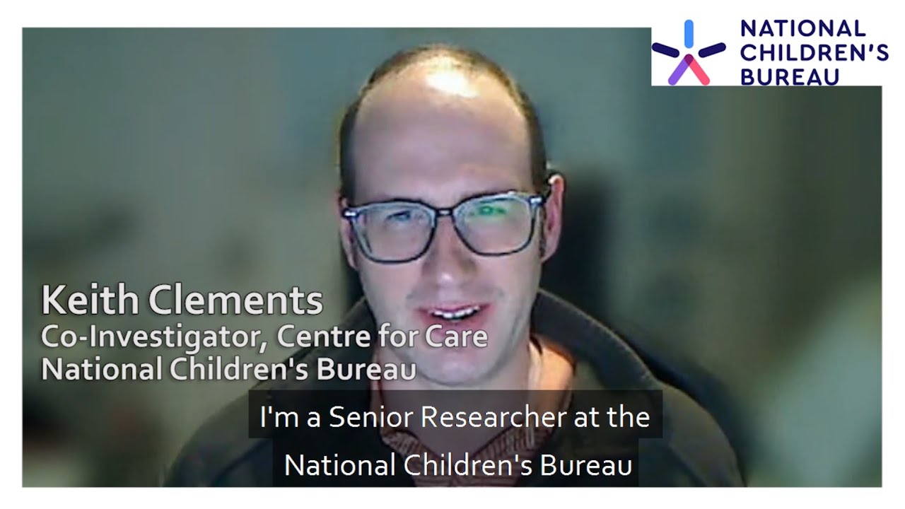 ESRC Centre for Care: Keith Clements, National Children's Bureau - YouTube