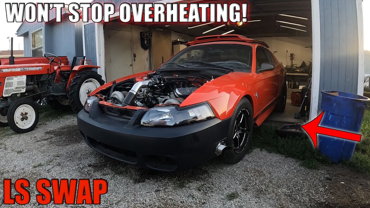 MY TWIN TURBO MUSTANG WON'T STOP GETTING HOT! - YouTube