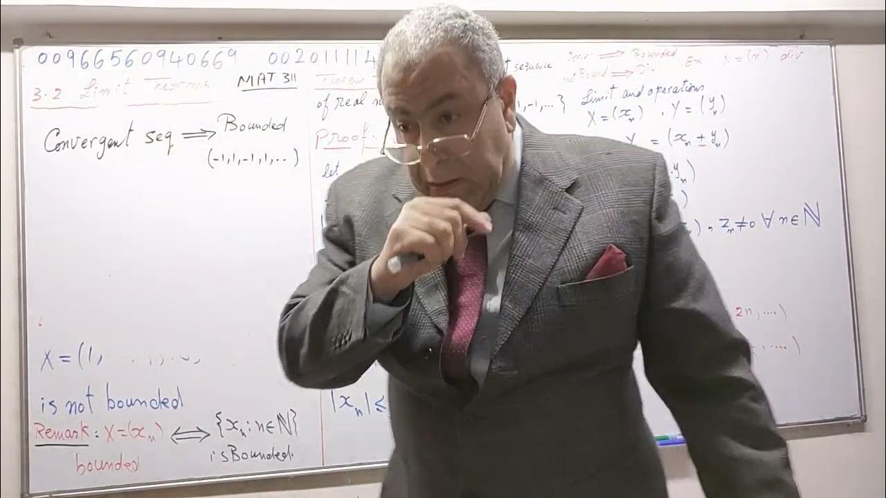 mat311, Real analysis,3.2 Limit Theorems,1 - YouTube