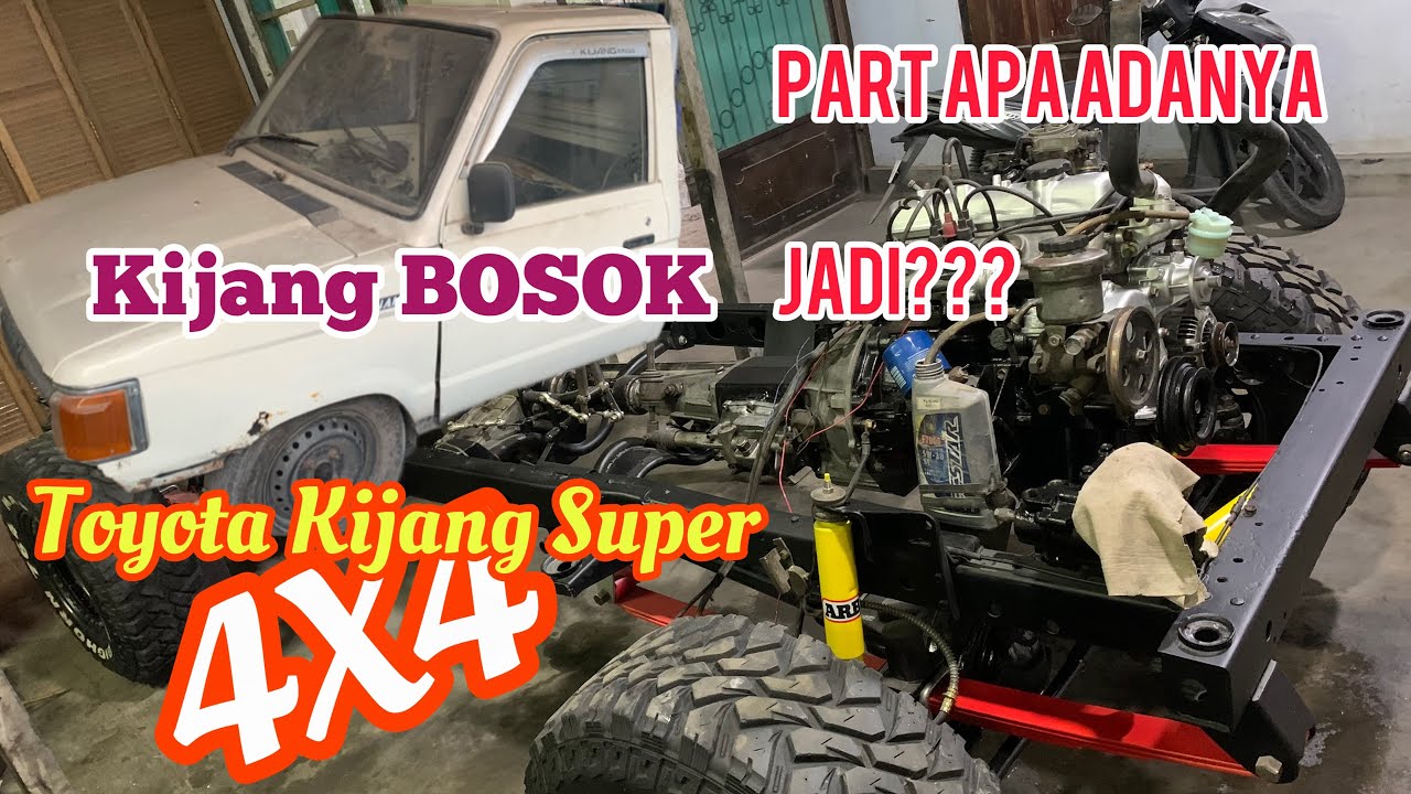 Project TOYOTA kijang 4x4 Full Custom - YouTube