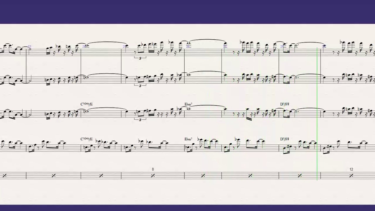 Sicily transcription -Chick Corea Friends. - YouTube