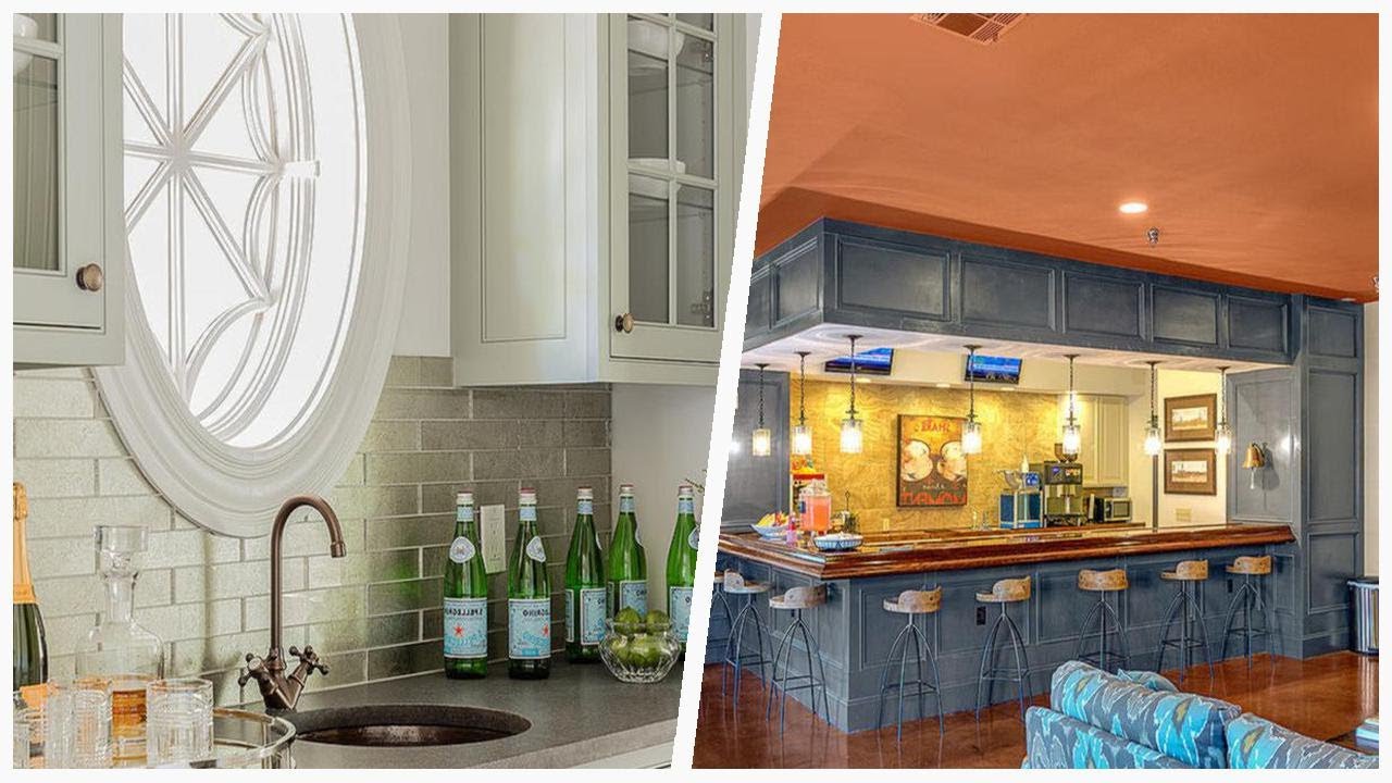 Transform Your Home Bar with Stunning Gray Cabinets | Designer CheatSheet