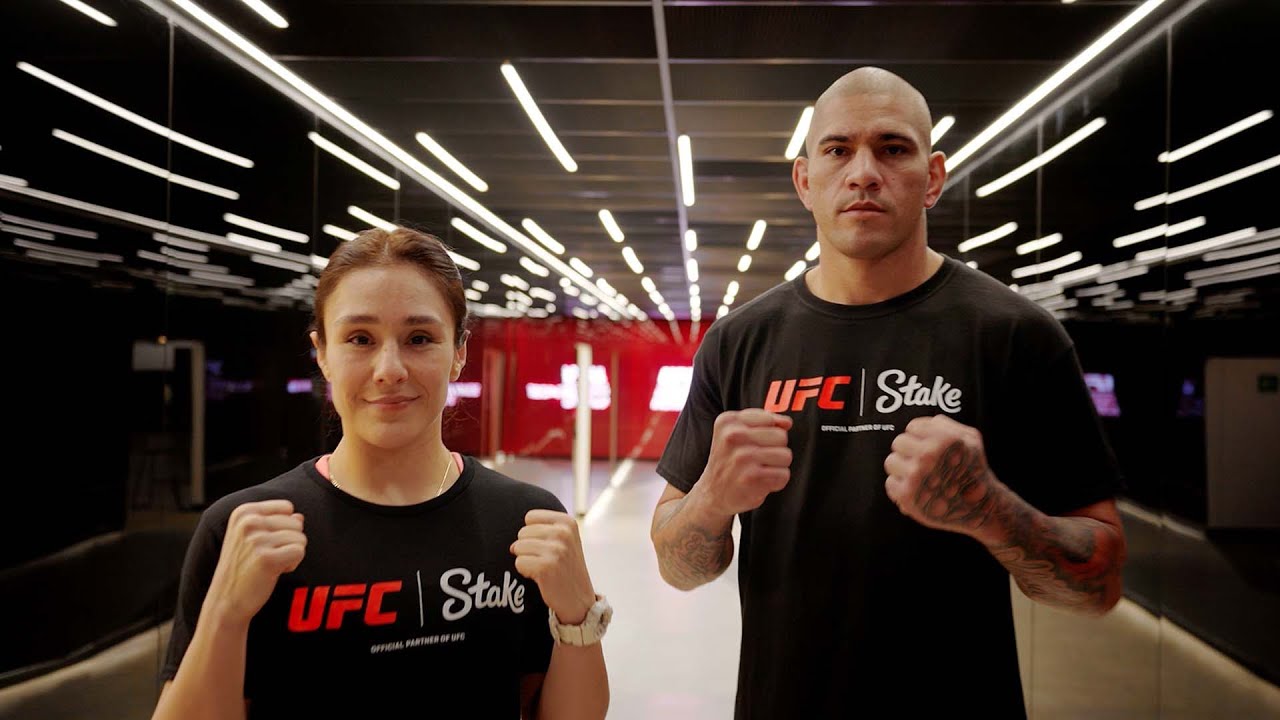 Alex Pereira and Alexa Grasso Train MMA with Stake F1 Drivers - YouTube