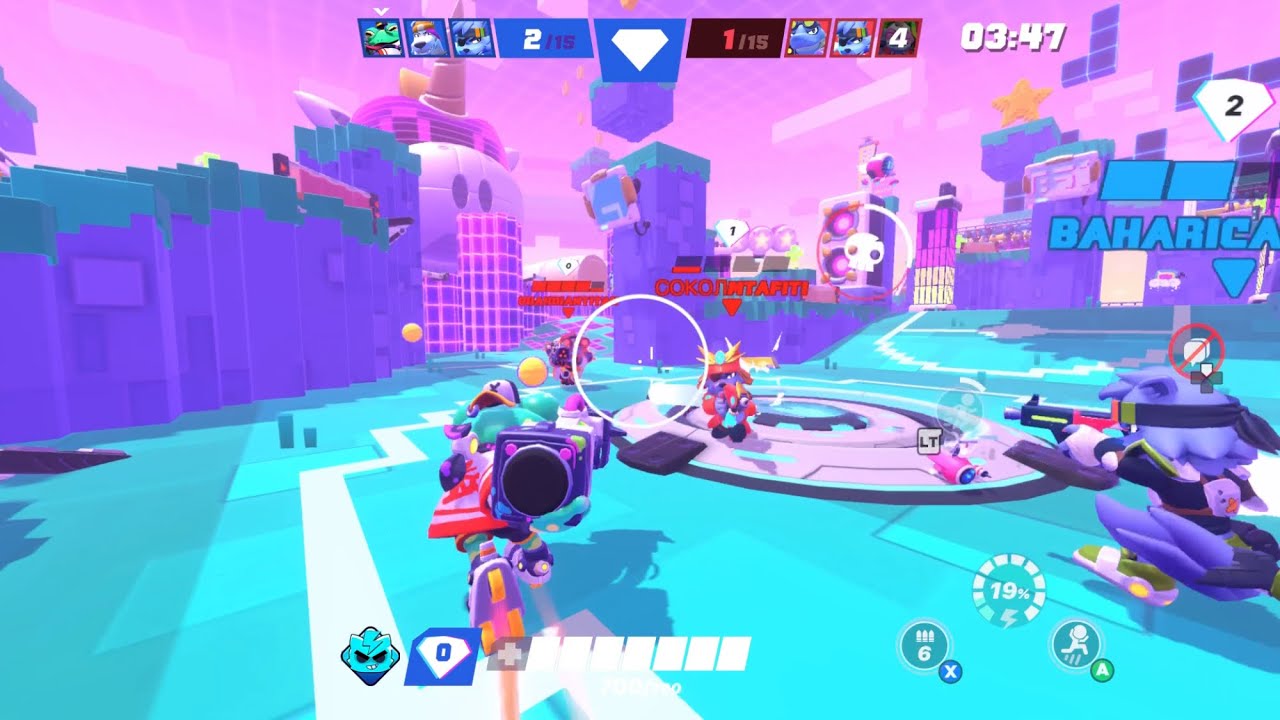 BEAST Hero Splash "Leap" ability mode by press LT Trigger. Apple Arcade ...
