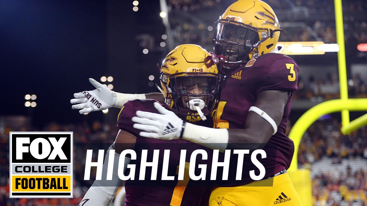 Arizona State vs UTSA | FOX COLLEGE FOOTBALL HIGHLIGHTS - YouTube
