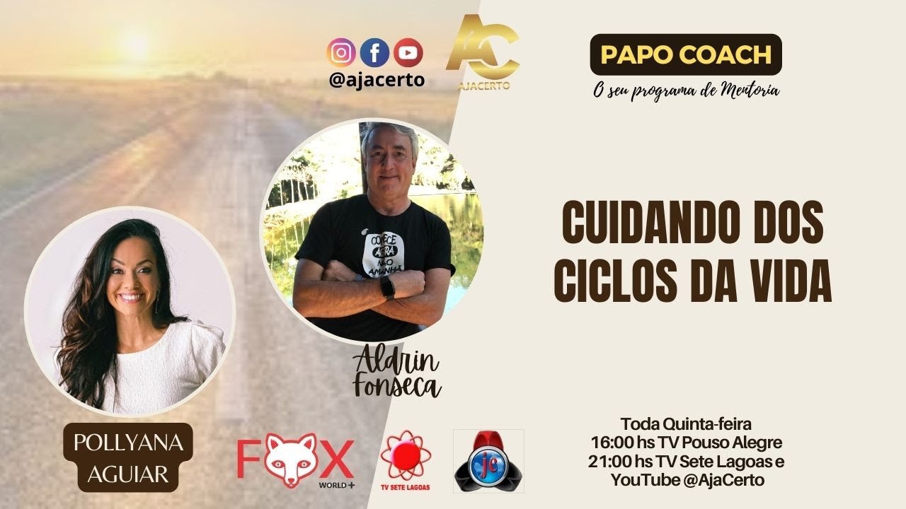 Programa Papo Coach Nº 120 - Cuidando dos ciclos da vida - YouTube