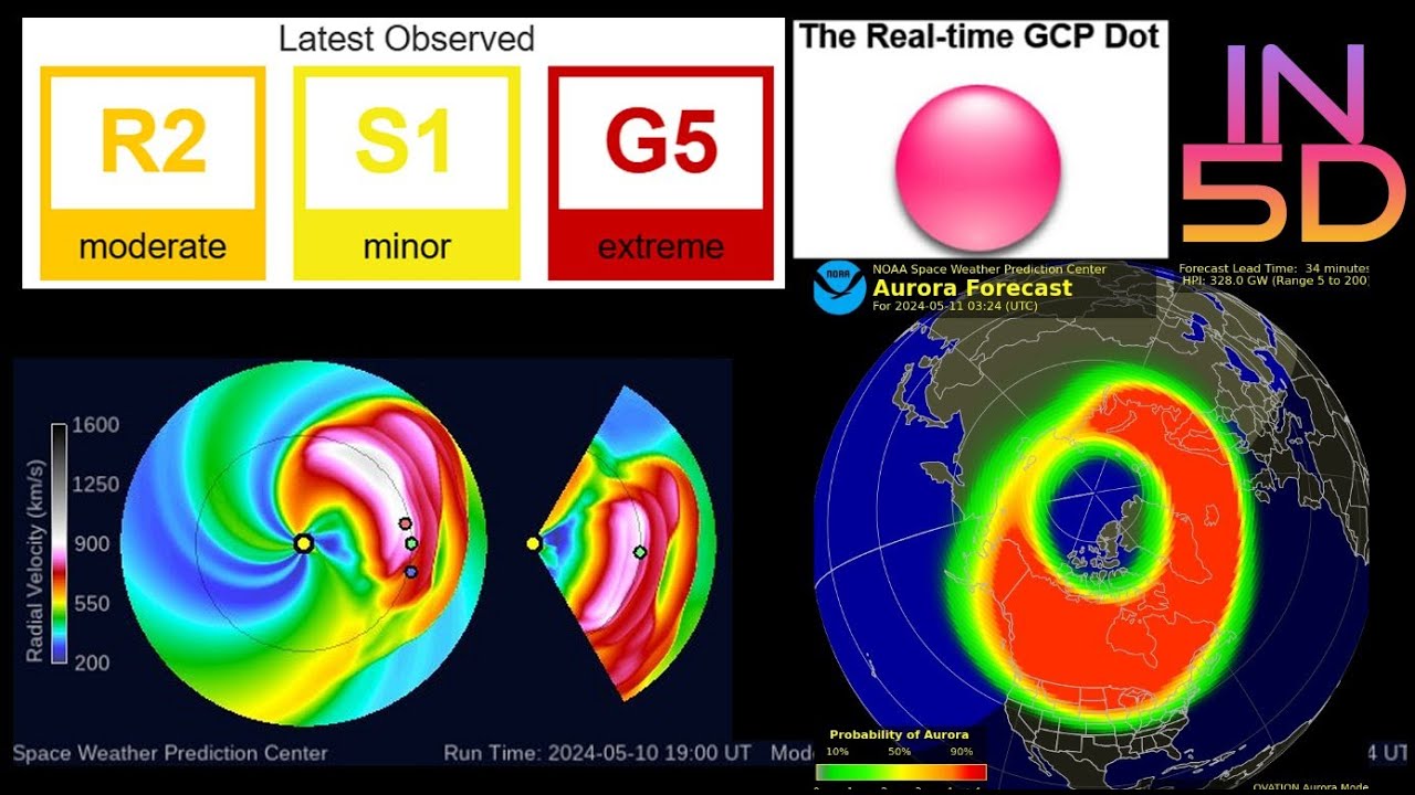 7 CME's Are Happening with G5 Storm - What You Need To Know! - YouTube