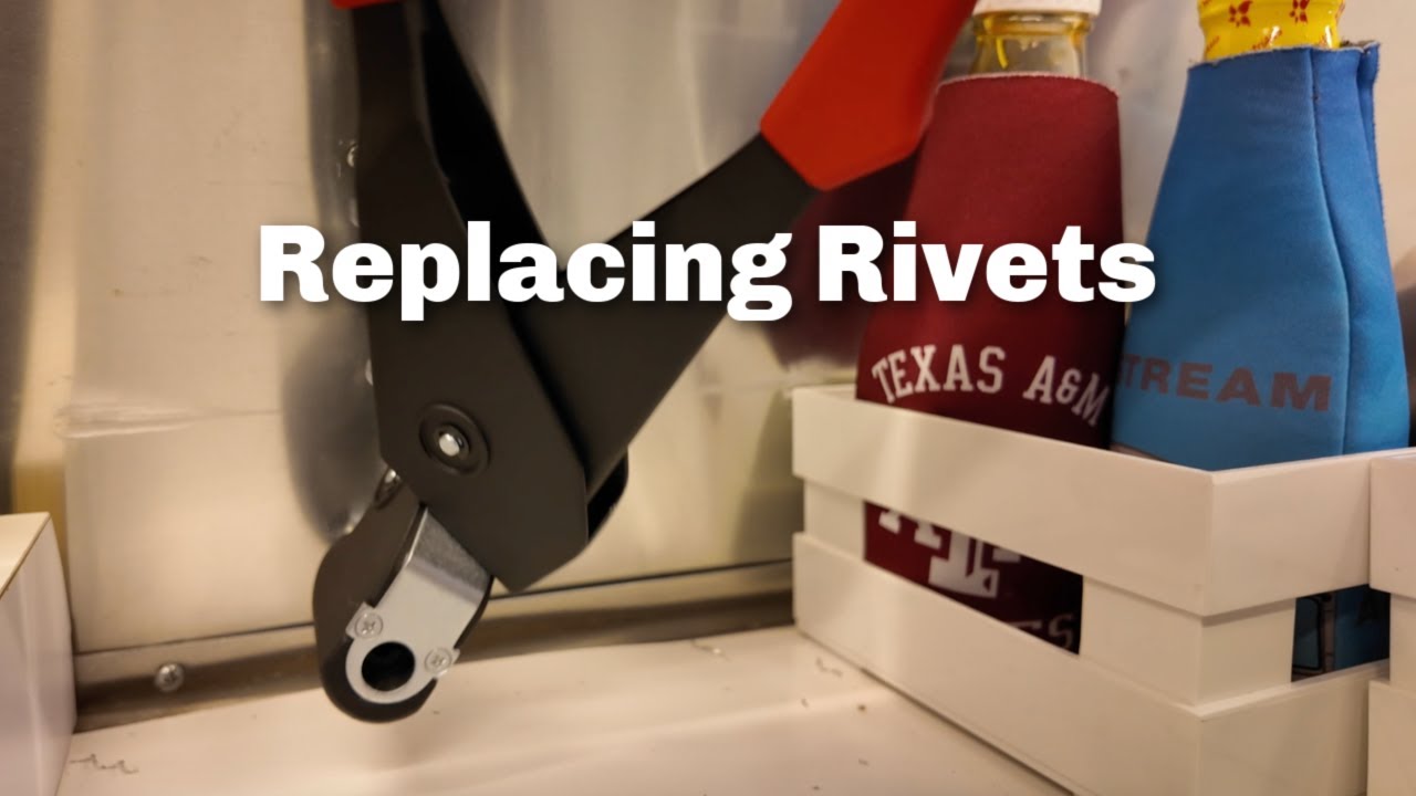 Replacing Missing or Damaged Rivets - YouTube