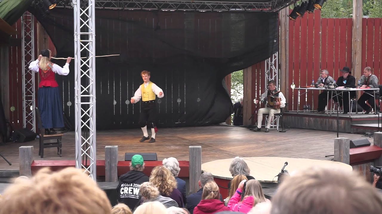 Hallingdans Simon Hesselberg Løvald LK2015 - YouTube