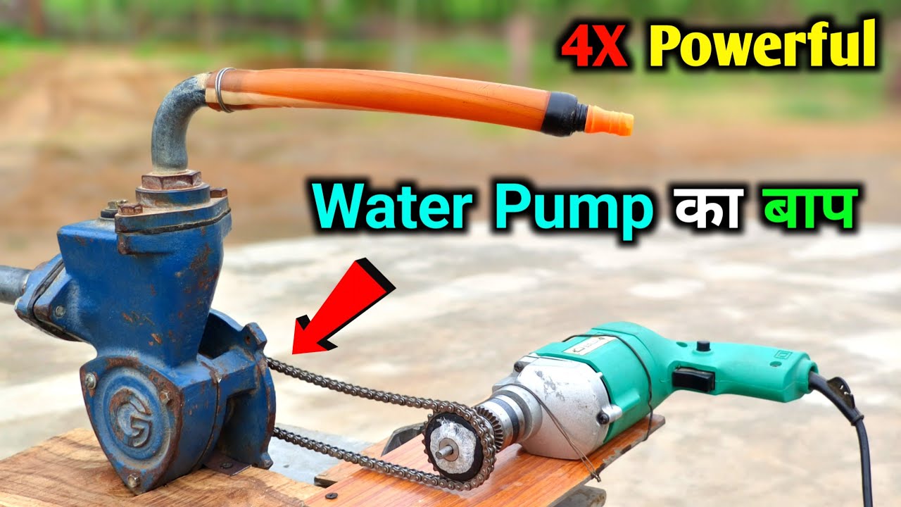 Normal Water Pump To Make High Pressure Water Pump | How To Make High ...