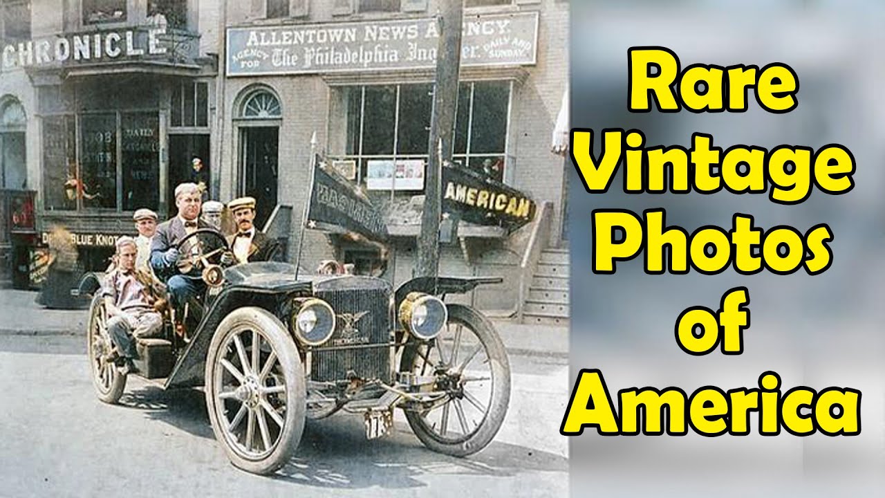 Rare Vintage Photos of America | Old United States History - YouTube