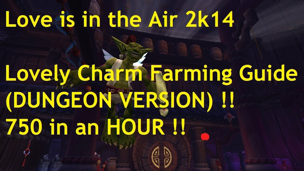 Lovely Charm Farming Guide !! (DUNGEON VERSION) 750 in an HOUR (Love is ...