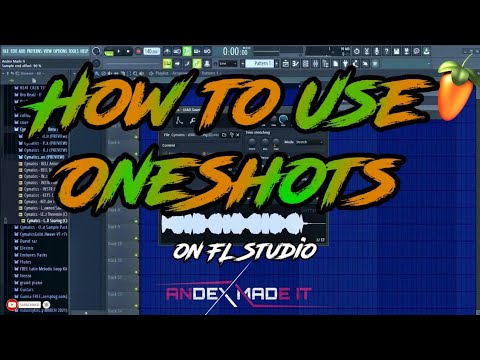 How to use oneshots on fl studio - YouTube