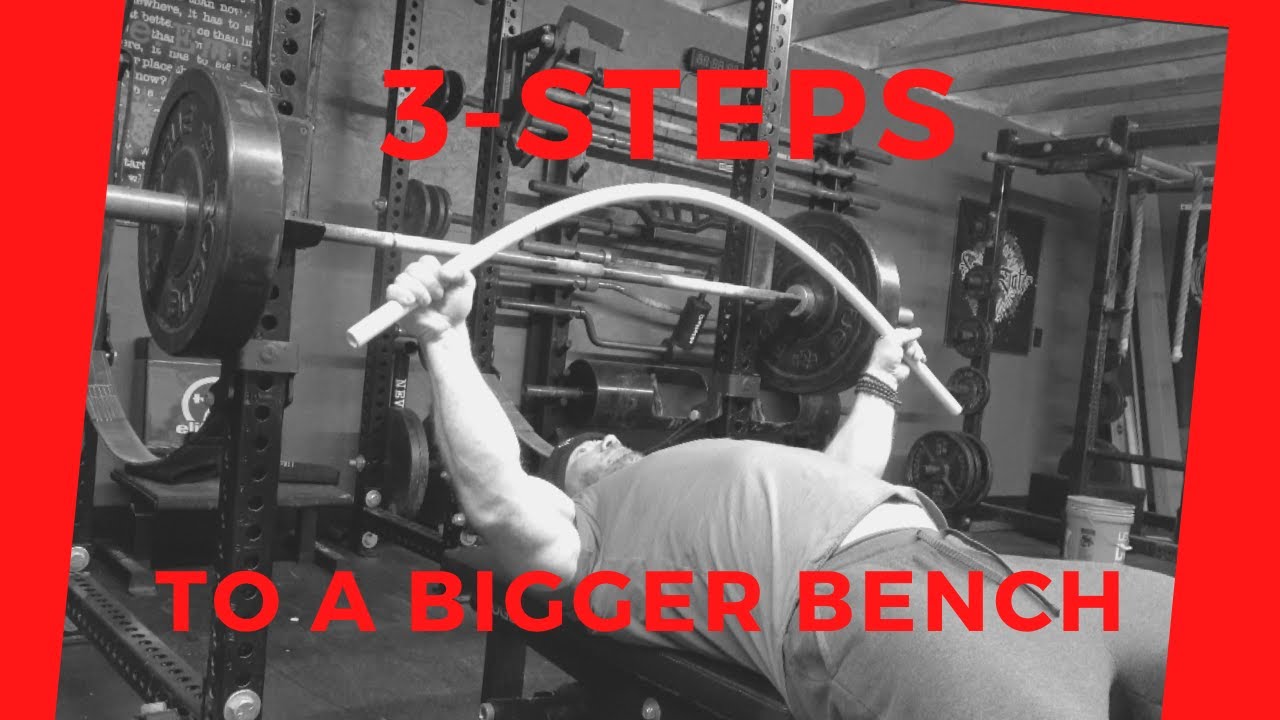 3 STEPS to a STABLE(er) BENCH PRESS! - YouTube