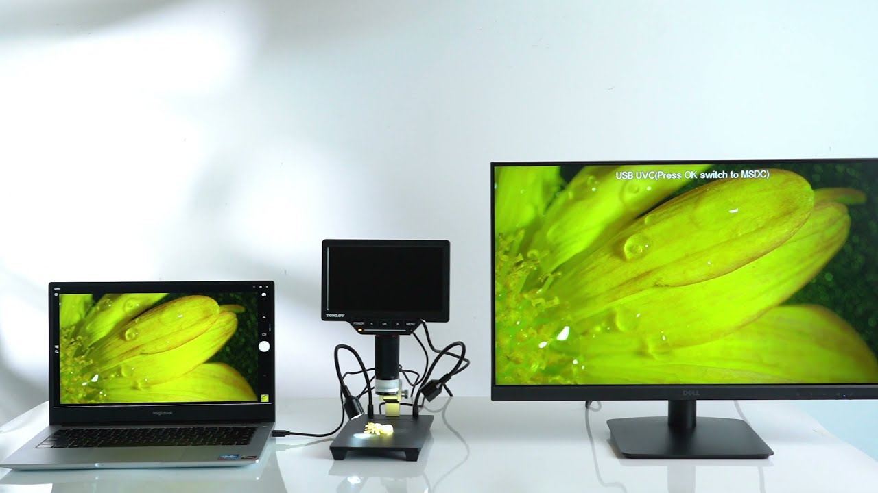 How to set simultaneous output to PC and HD monitor ? - YouTube