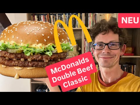 McDonalds Double Beef Classic im Test: So schmeckt der geheime Burger!