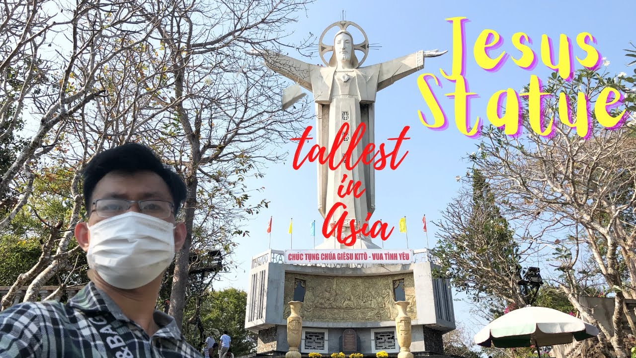 Vietnam Tourism l Vung Tau Jesus Christ Statue l Tallest in Asia - YouTube