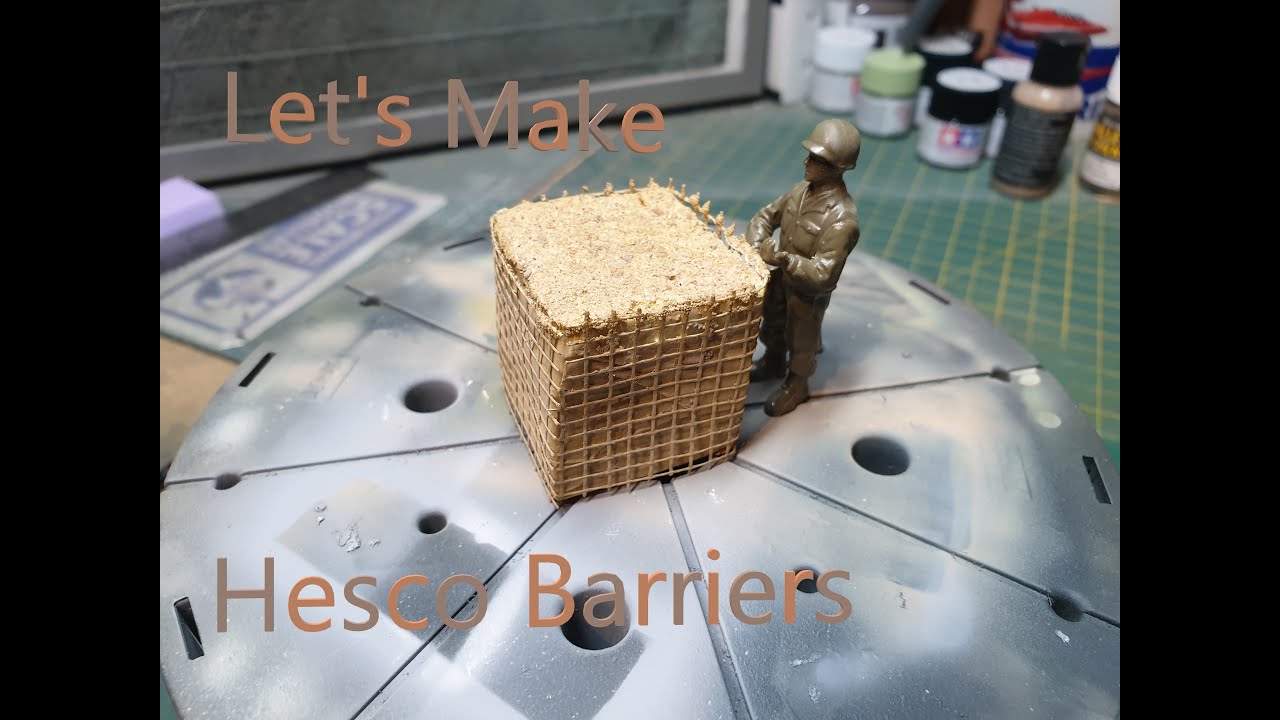 How to Make Hesco Barriers - YouTube