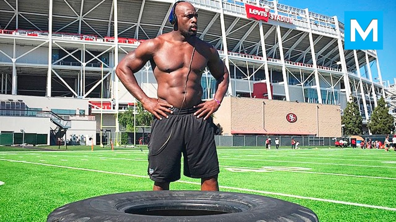 Titus O'neil Training for WWE | Muscle Madness - YouTube