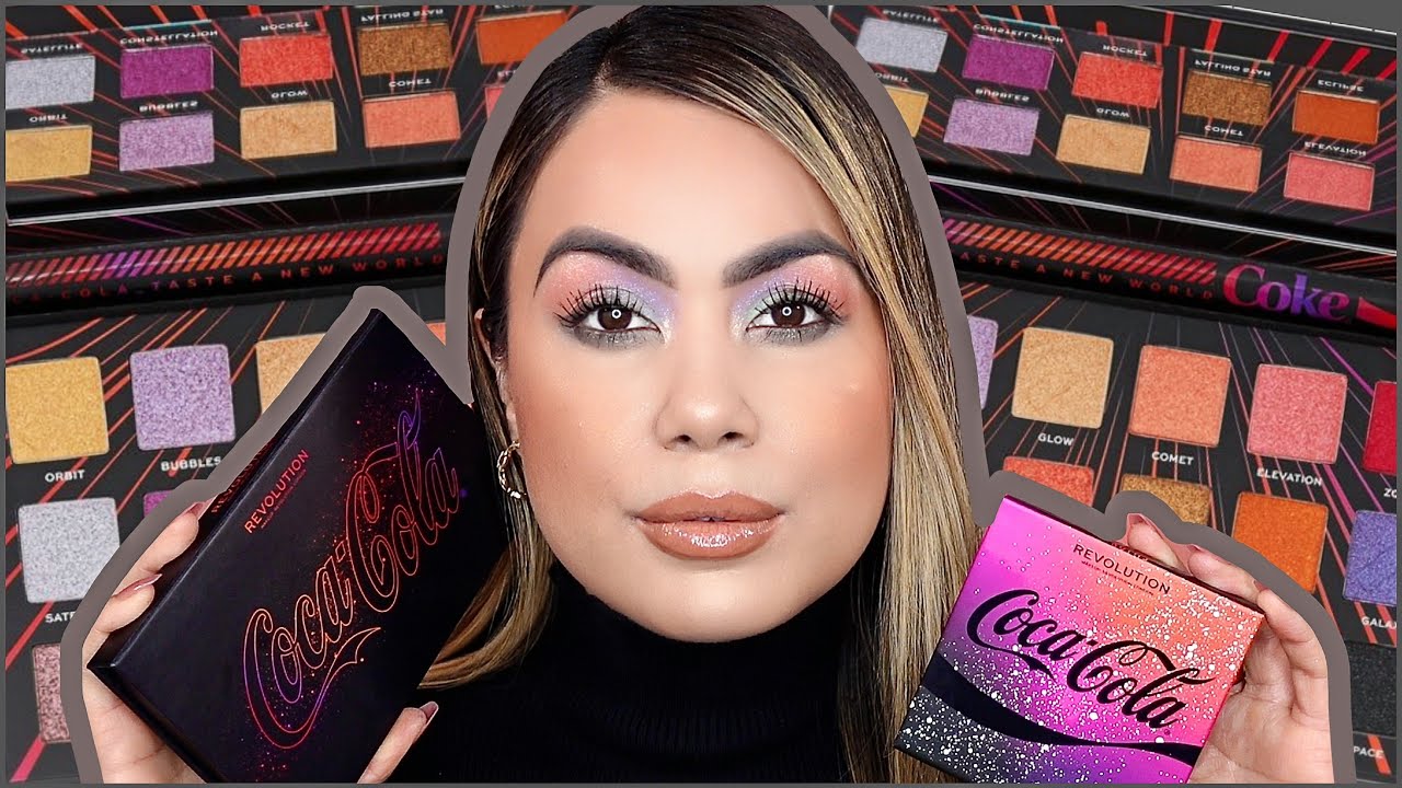 Makeup Revolution X Coca Cola Makeup Tutorial - YouTube