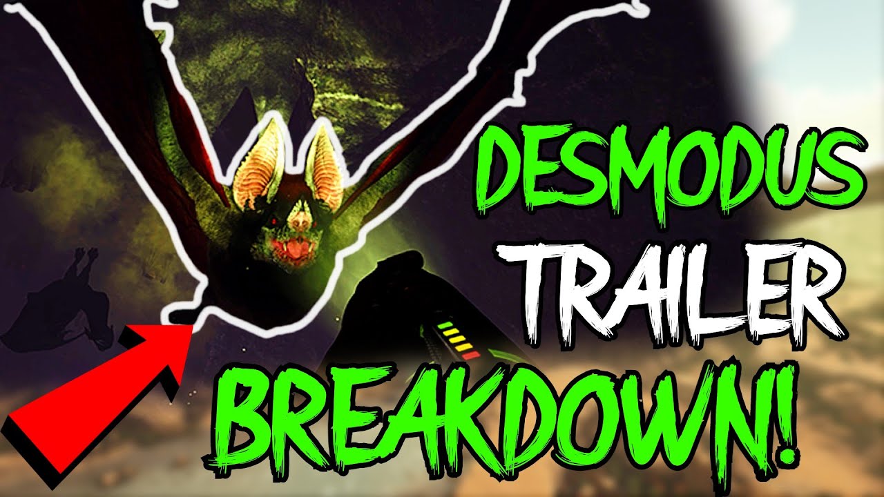 DESMODUS Trailer BREAKDOWN! | CAMOUFLAGE?! | ARK NEWS | ARK Survival ...