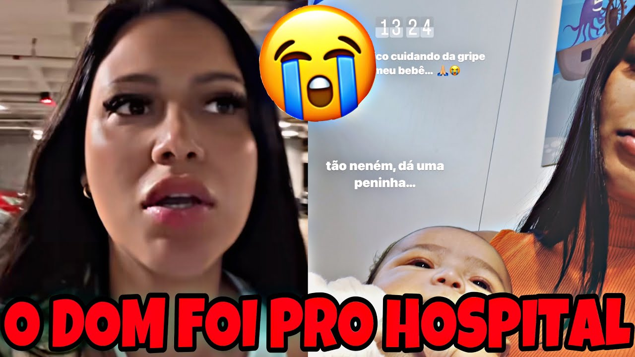 JAQUE TEVE QUE LEVAR O DOM PRO HOSPITAL PORQUE ELE NÃO ESTÁ BEM 😭😭 *ela ficou muito triste ...