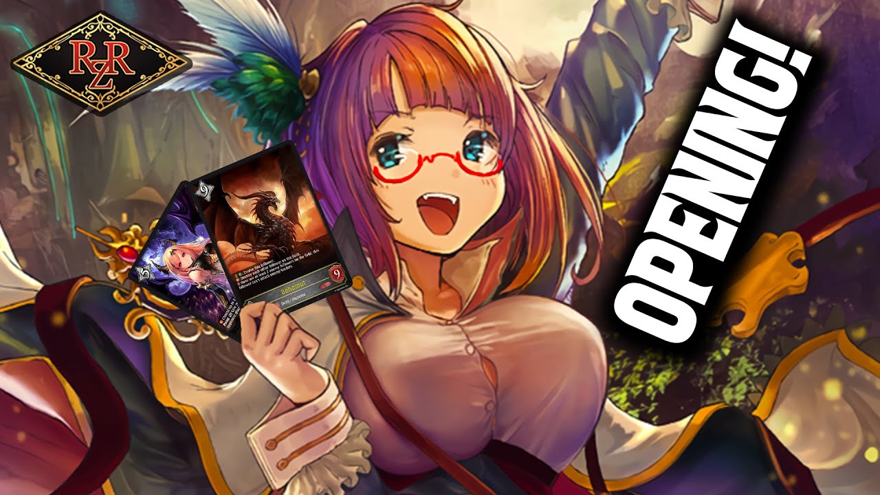 NEW SET HYPE! 🔥 Let's Open Shadowverse Evolve TCG Reign of Bahamut! - YouTube