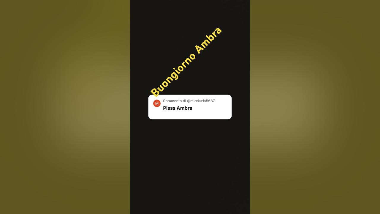 Buontonno Ambra - YouTube