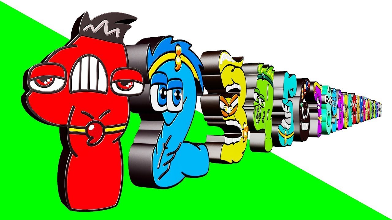 Number Lore 3D But Alphabet Lore Transform - YouTube