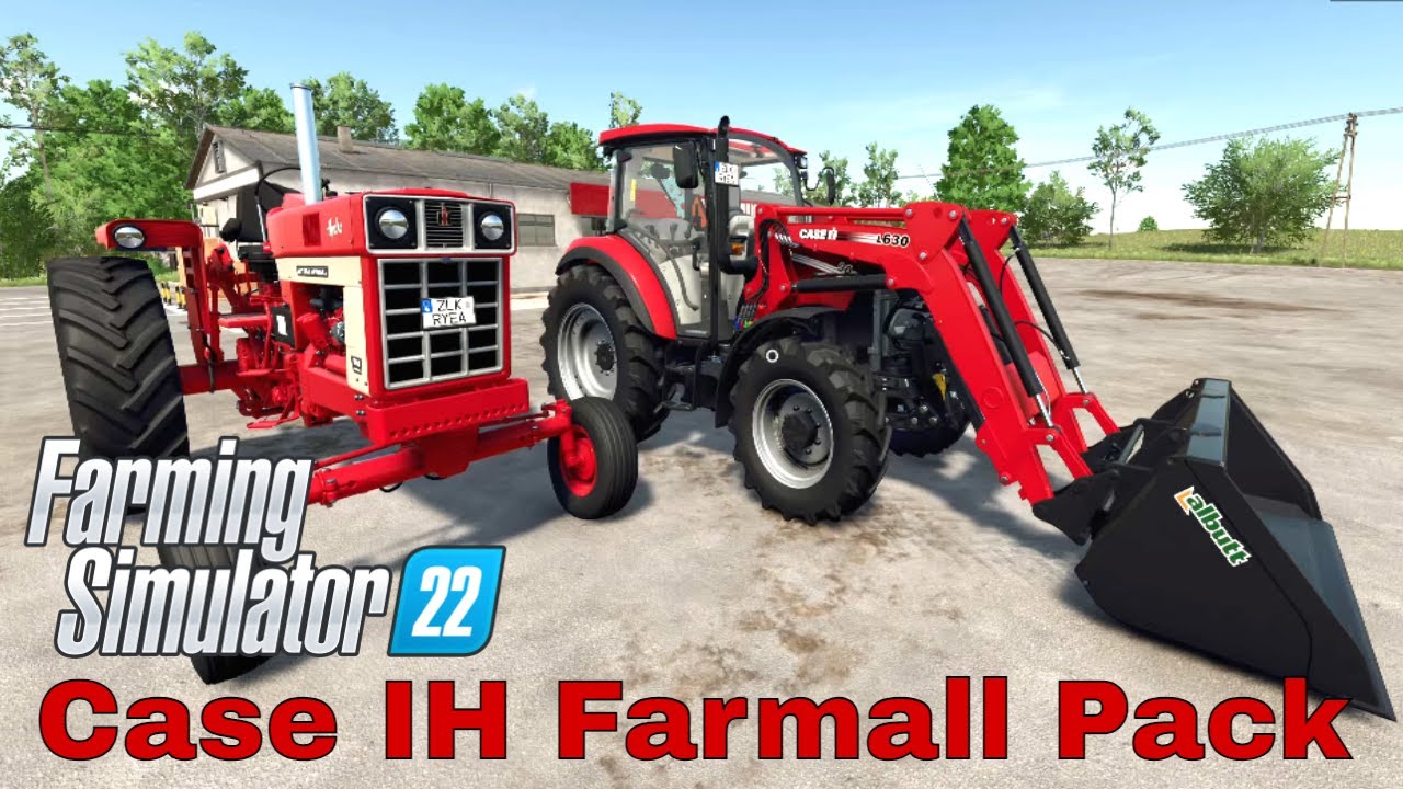 Farming SImulator 22 Case IH Farmall Anniversary DLC Pack First Look ...