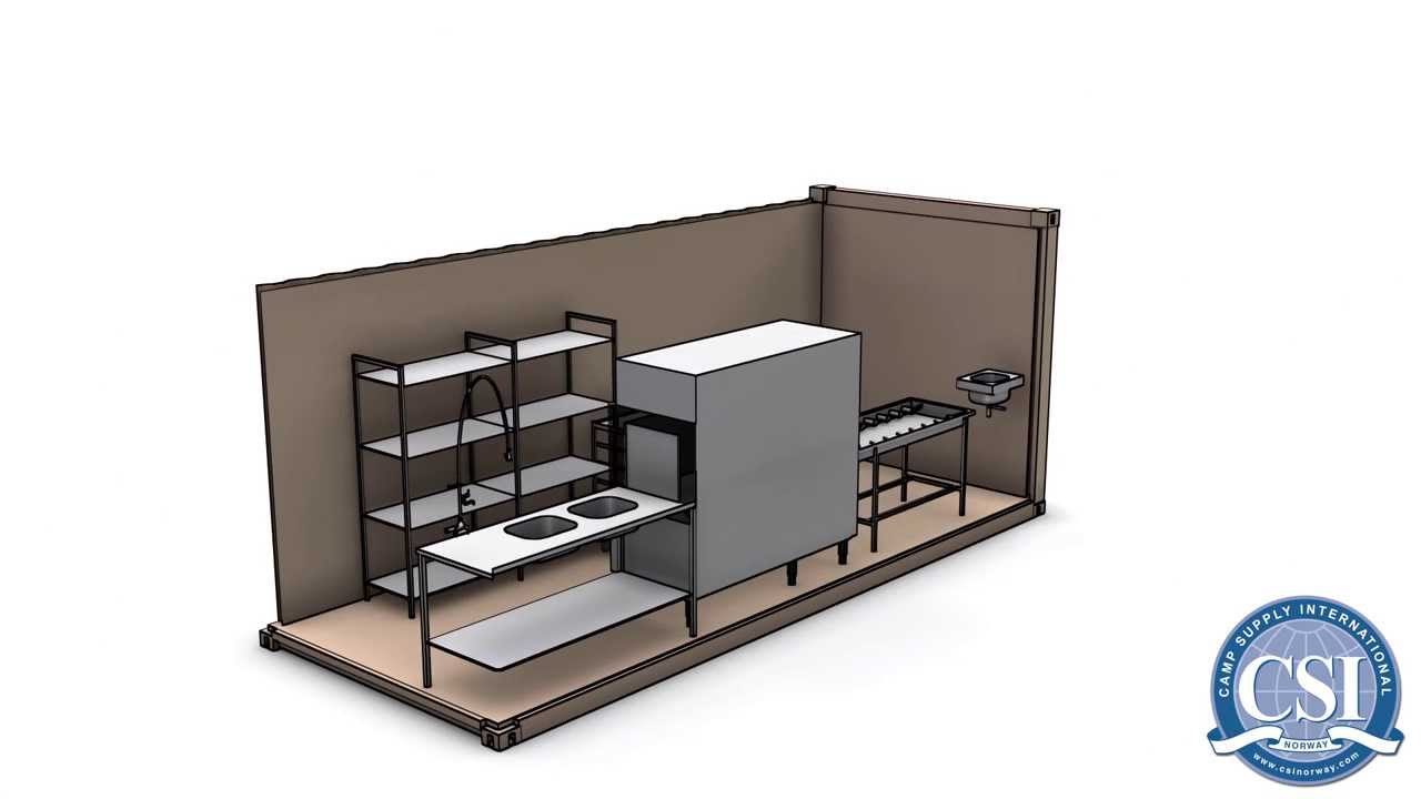 CSI Kitchen module - YouTube