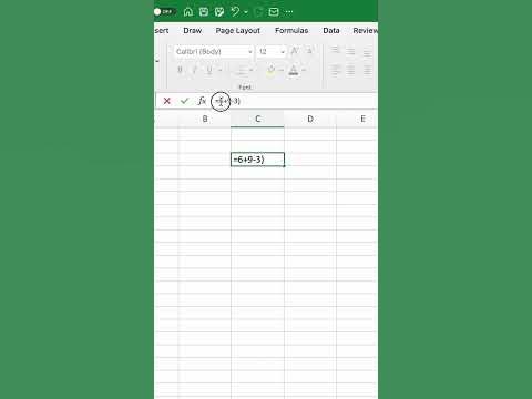 How to Do Basic Maths in Excel #excel #shorts - YouTube