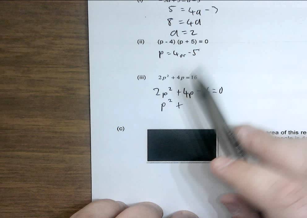 Y10 Algebra practice test answers - YouTube