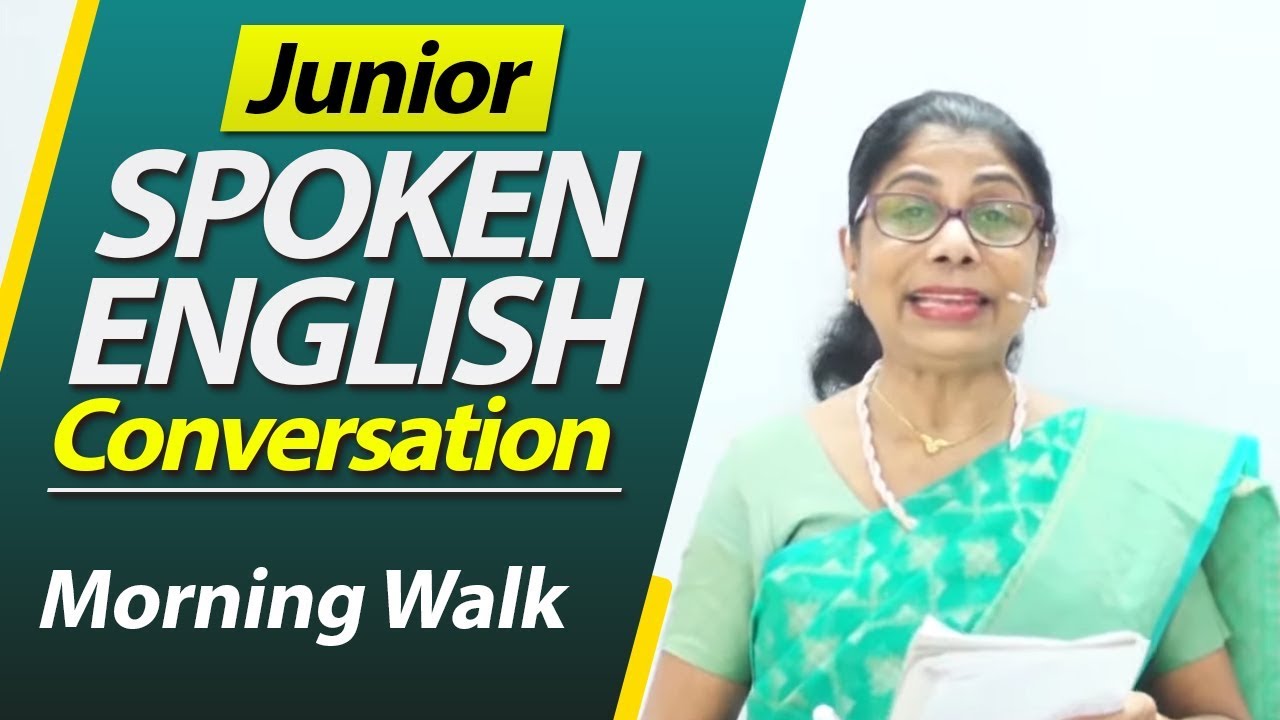 Morning Walk Conversation | Spoken English Conversation for beginners ...