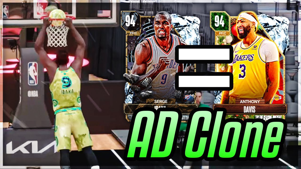 THE DIAMOND ANTHONY DAVIS CLONE IN NBA 2K24 MyTEAM!! - YouTube