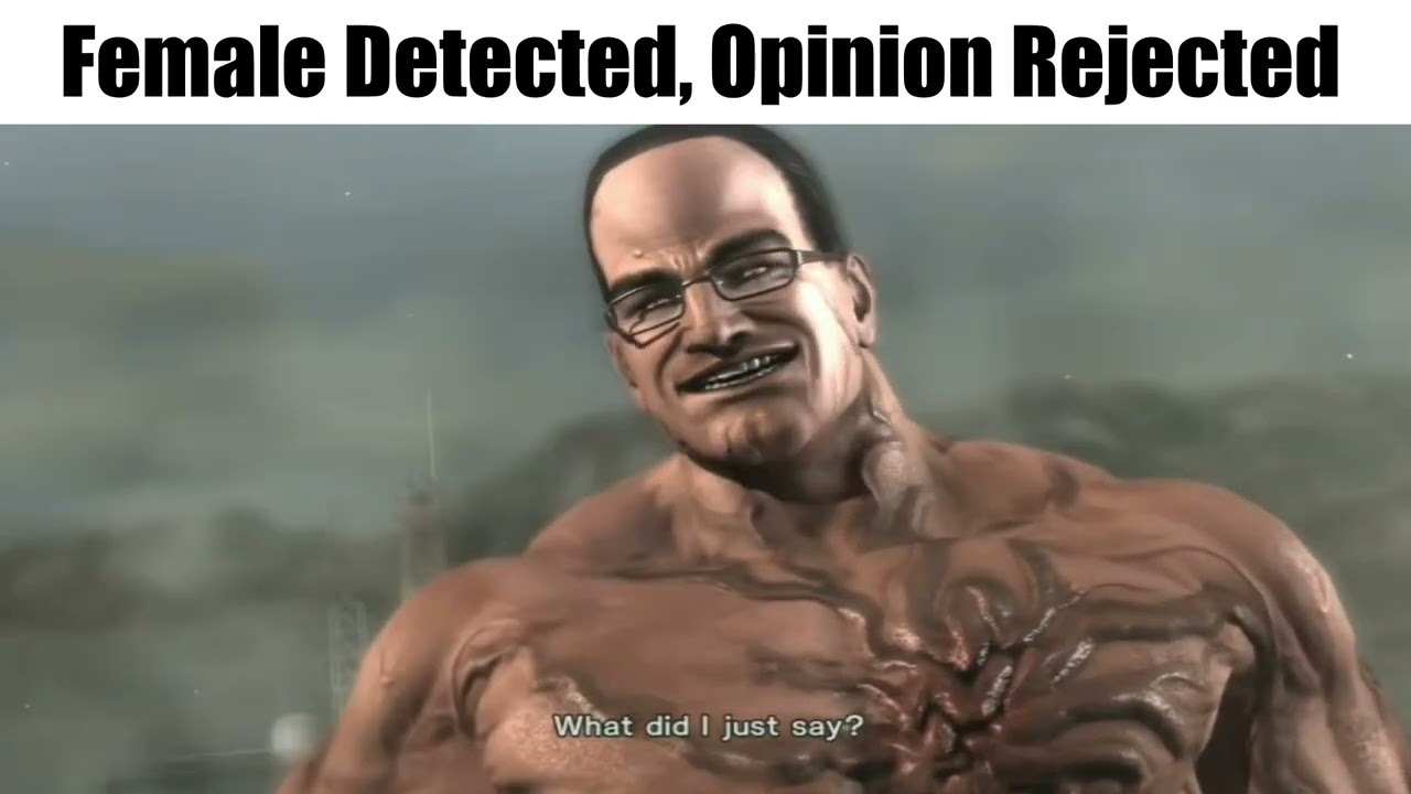 Female Detected Opinion rejected - YouTube