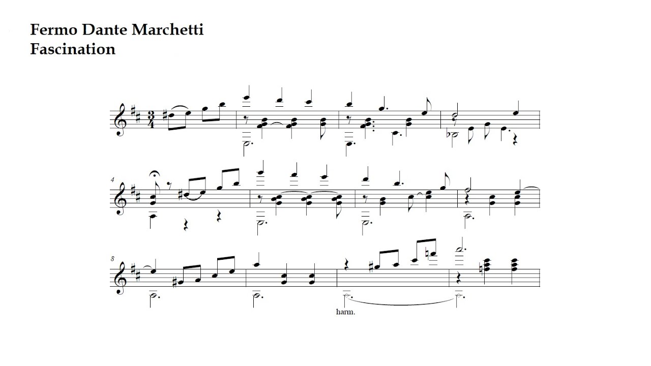 Fermo D. Marchetti. Fascination - YouTube