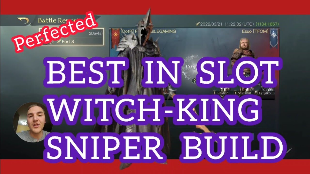 Perfected Sniper Witch-King Build - LOTR Rise to War! - YouTube