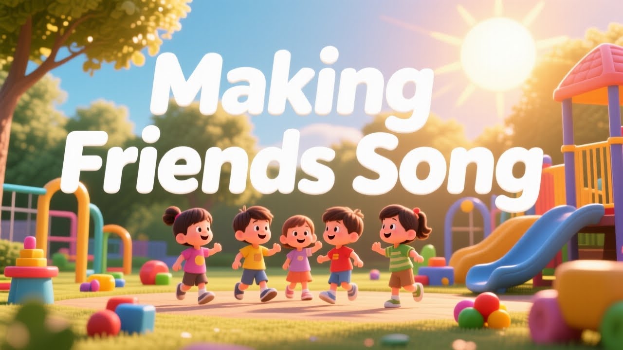 How to Make a Friend | Friendship Song for Kids - YouTube