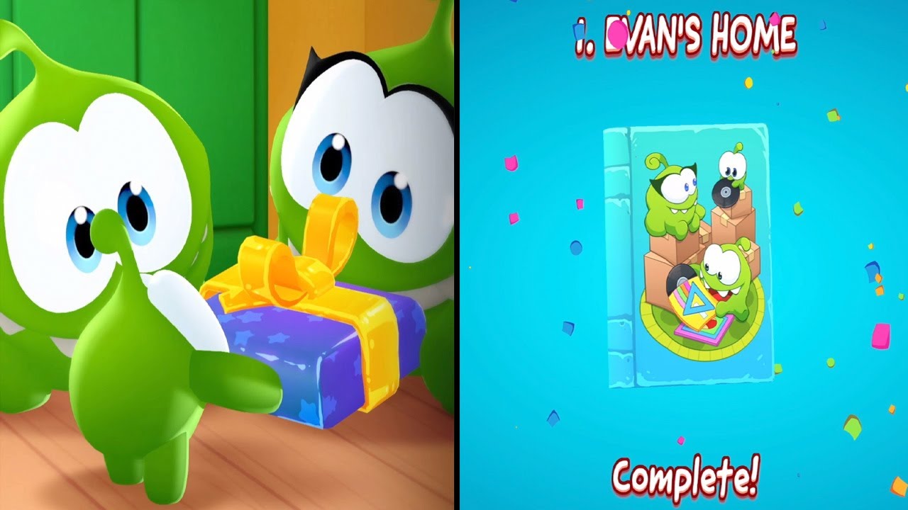 Cut the Rope Remastered - Chapter 1 - Evan's Home [3 Stars] All Levels ...